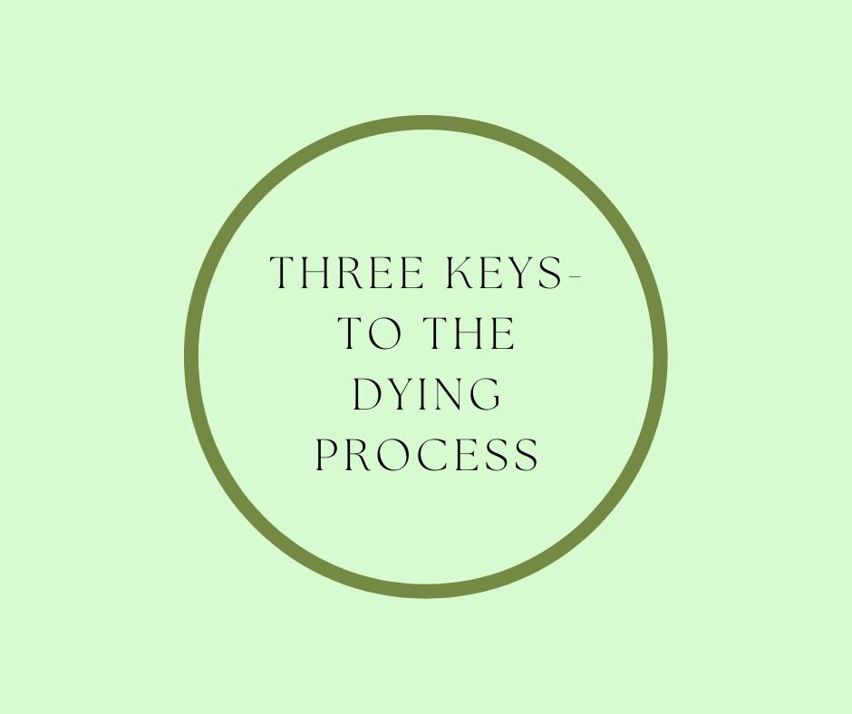 Three Keys- To The Dying Process – BK Books